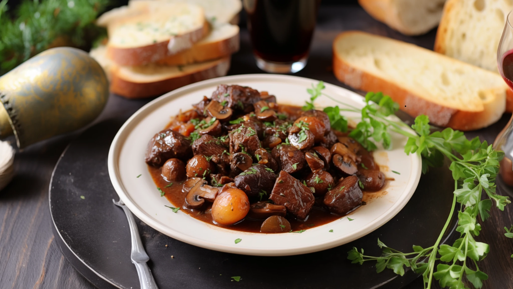 Boeuf Bourguignon – Truffle Shuffle