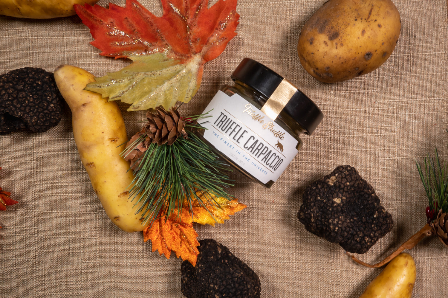 Black Truffle Carpaccio | Thin Sliced Truffles in Olive Oil – Truffle ...